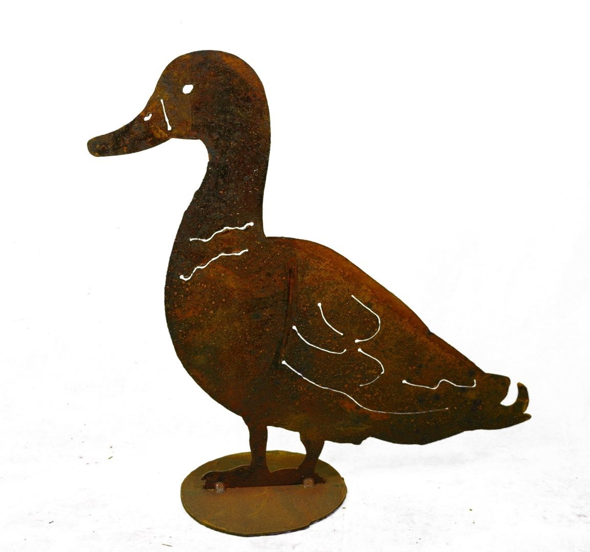Deko Enten aus Edelrost